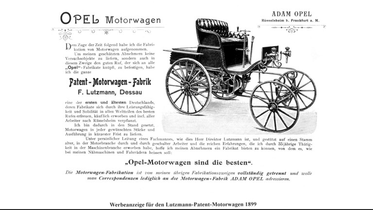 Notícias Opel | 120 anos de história Opel | Opel Portugal